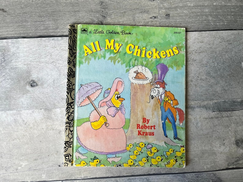 All My Chickens a Little Golden Book 1993 - Etsy