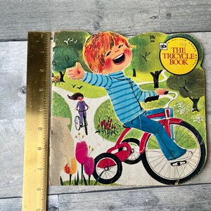 The Tricycle Book A Golden Shape Book 1976 - Etsy