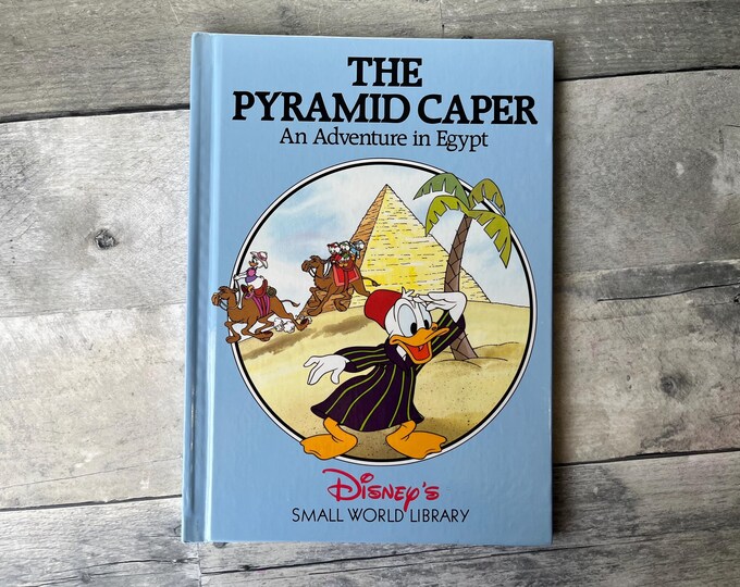 The Pyramid Caper an Adventure in Egypt Disney’s Small World Library - Etsy