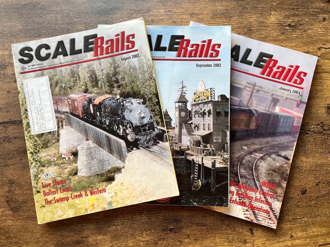 Scale Rails Magazine - Individual Magazines - Etsy