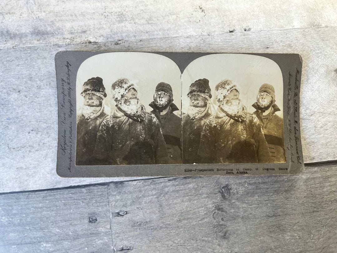 Prospectors Returning to Camp 11548 Vintage Keystone View Company ...