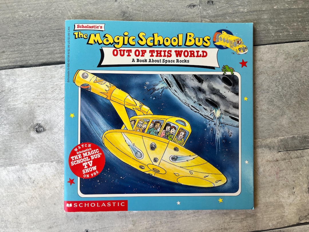 The Magic School Bus Out of This World A Book About Space Rocks 1996 - Etsy