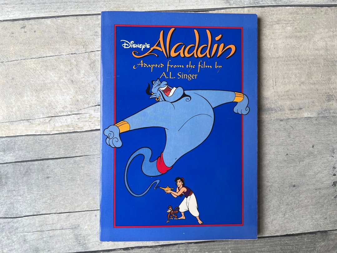 Disney's Aladdin Vintage Paperback Book Scholastic Book - Etsy