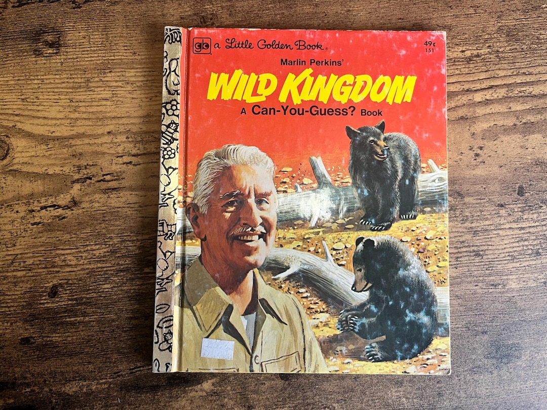 Marlin Perkins' Wild Kingdom A Can-you-guess? Book A Little Golden Book ...