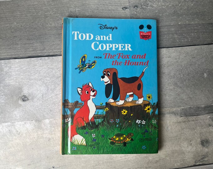 Tod and Copper Disneys Wonderful World of Reading 1981 - Etsy