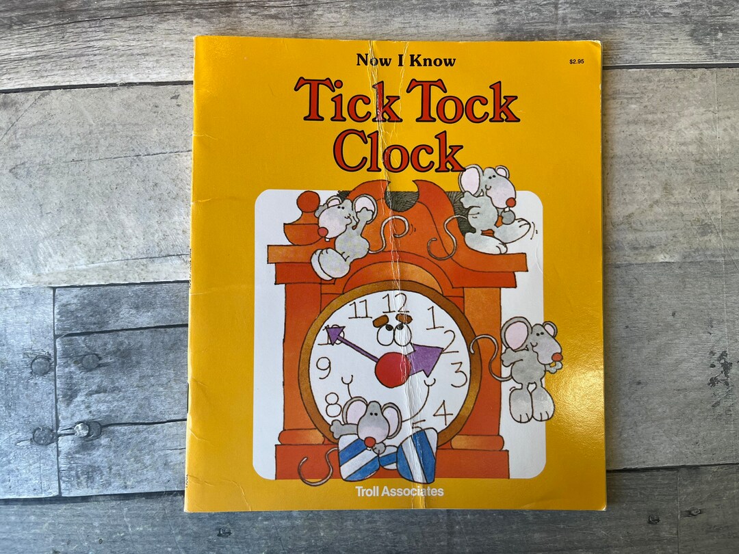 Tick Tock Clock Now I Know Book - Etsy