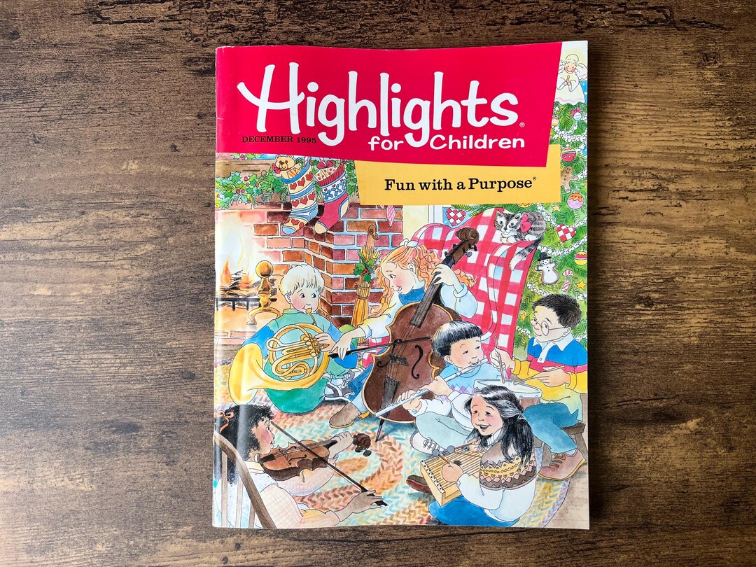 Highlights Magazine | December 1995 | Highlights for Children | Fun ...