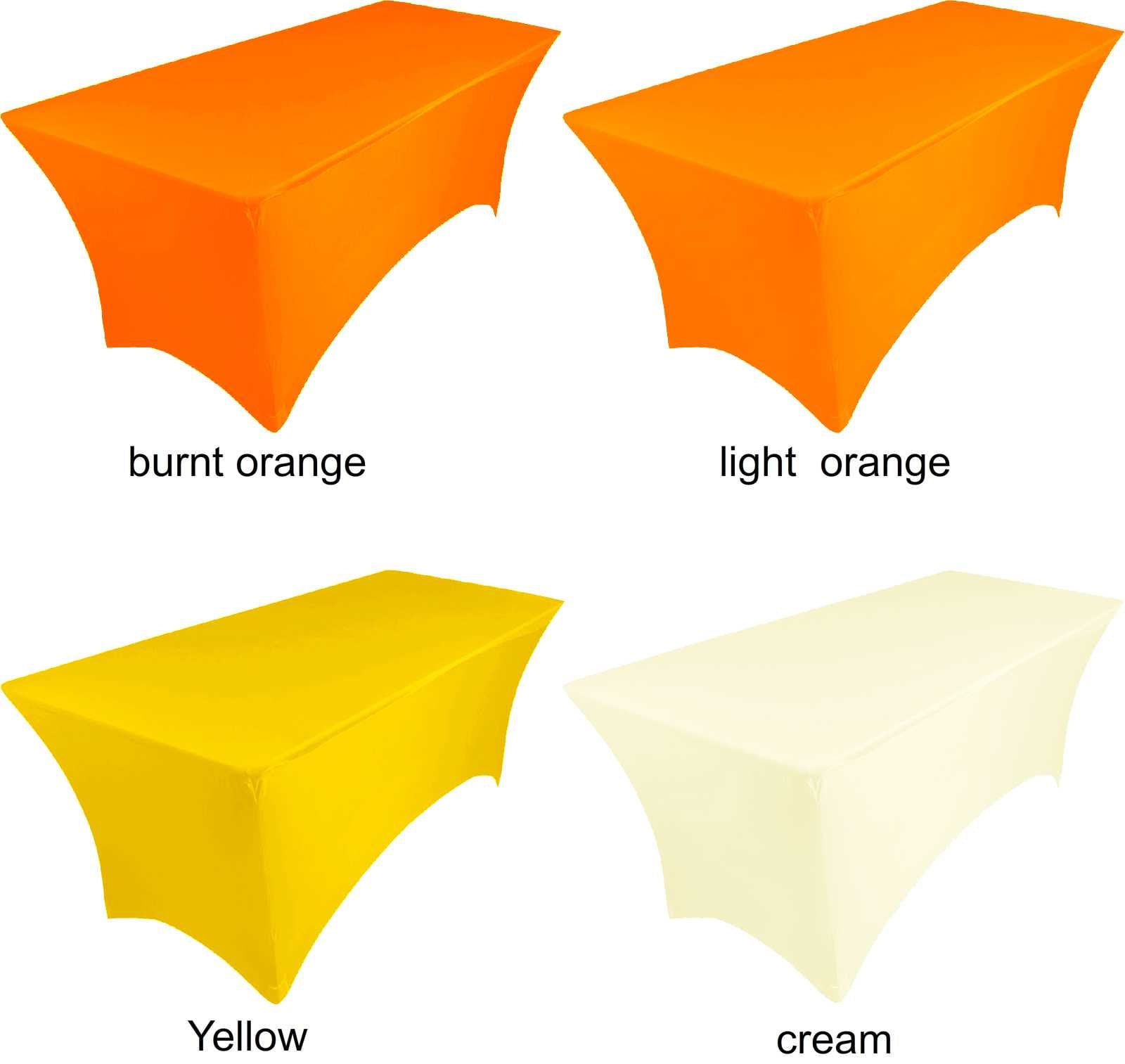 6ft spandex tablecloth lycra stretch cover for 6 foot table - Etsy ...