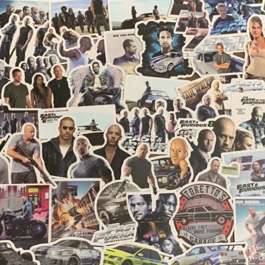 Fast & Furious Stickers // Waterproof Vinyl Decals // FREE - Etsy