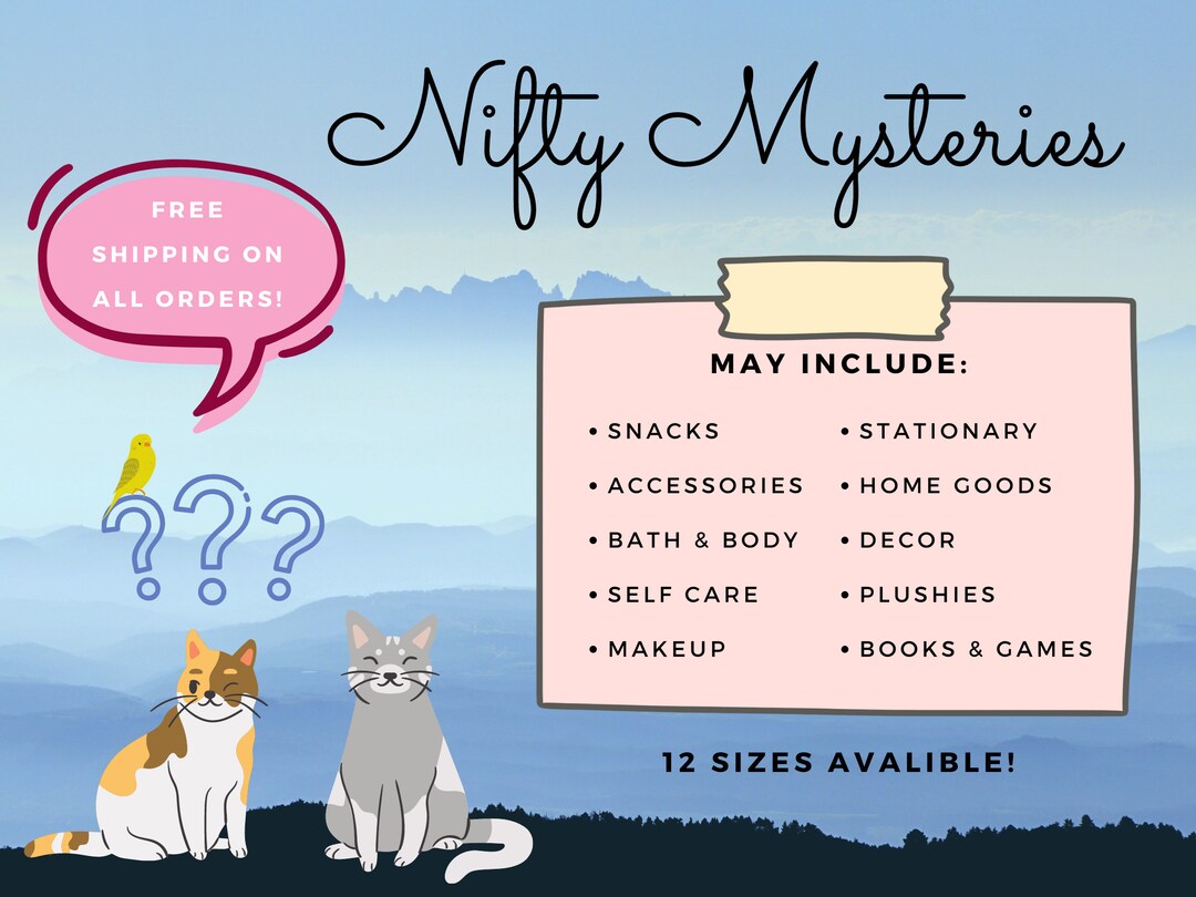 Random Mystery Box W/ FREE SHIPPING (returns Accepted) - Etsy