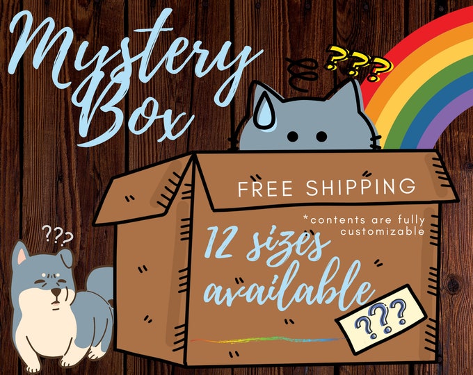 Color-themed Mystery Box With Customizable Contents & FREE SHIPPING ...