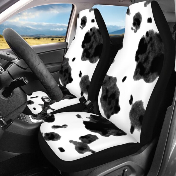 Cow Print Car Seat Covers - Etsy