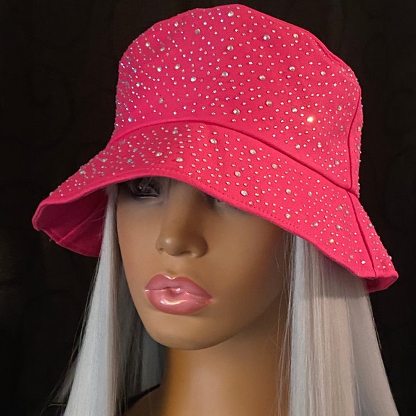 Embellished Bucket Hat - Etsy