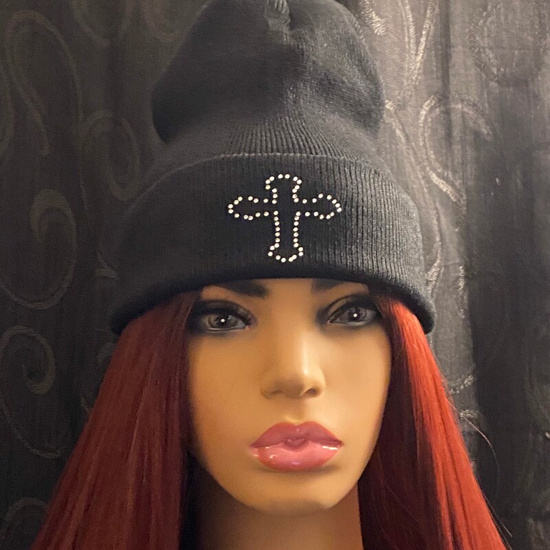 Bling Cross Hat - Etsy