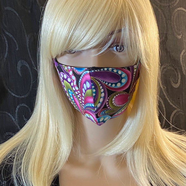 Psychedelic Mask - Etsy