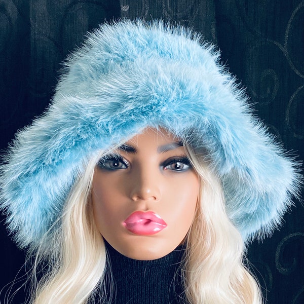 Faux Fur Hat - Etsy