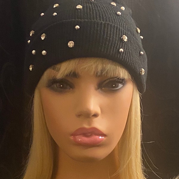 Rhinestone Hat - Etsy