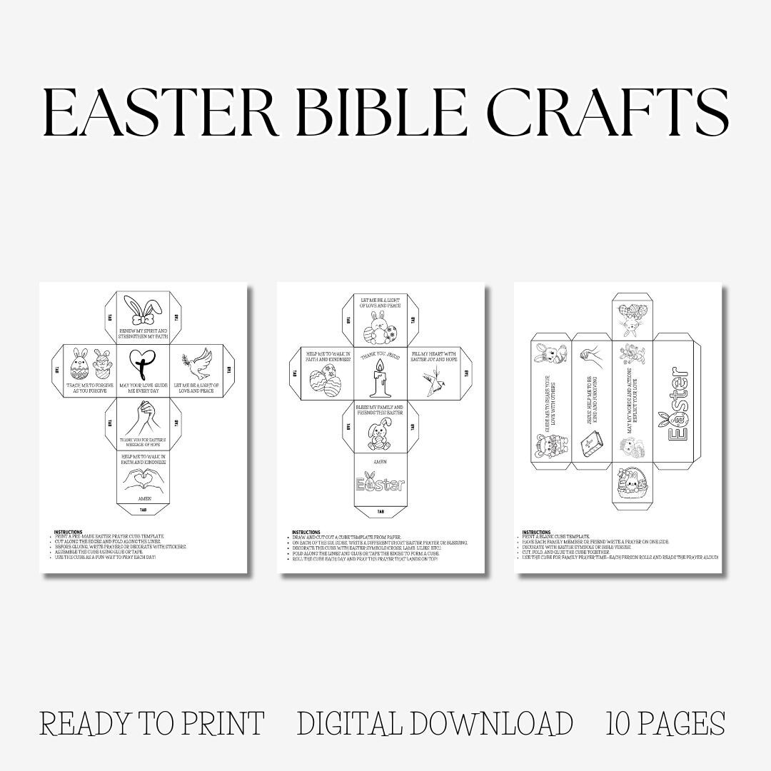 Easter Bible Craft | Sunday School Craft | Eastercraft | Christian ...