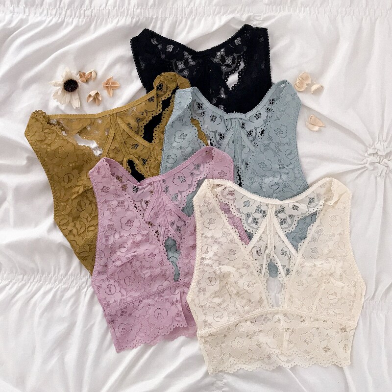 Sheer Bralette - Etsy