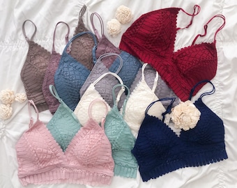 Bralettes - Etsy