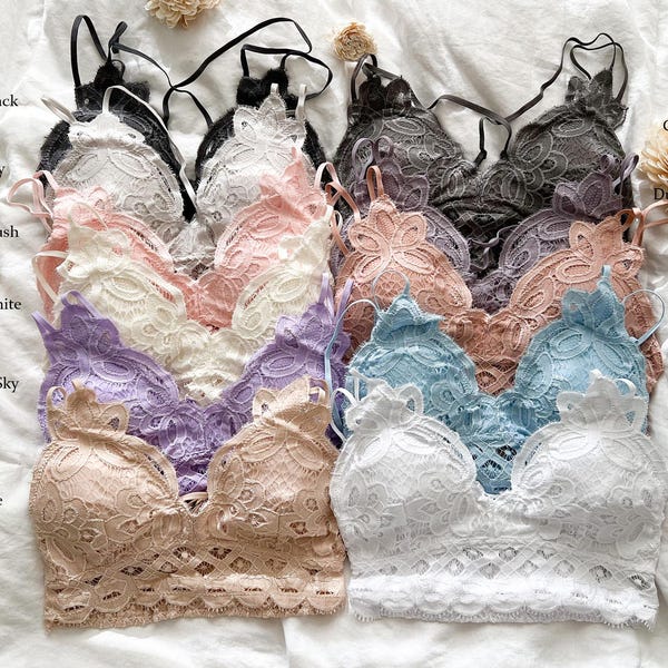 Bralette - Etsy