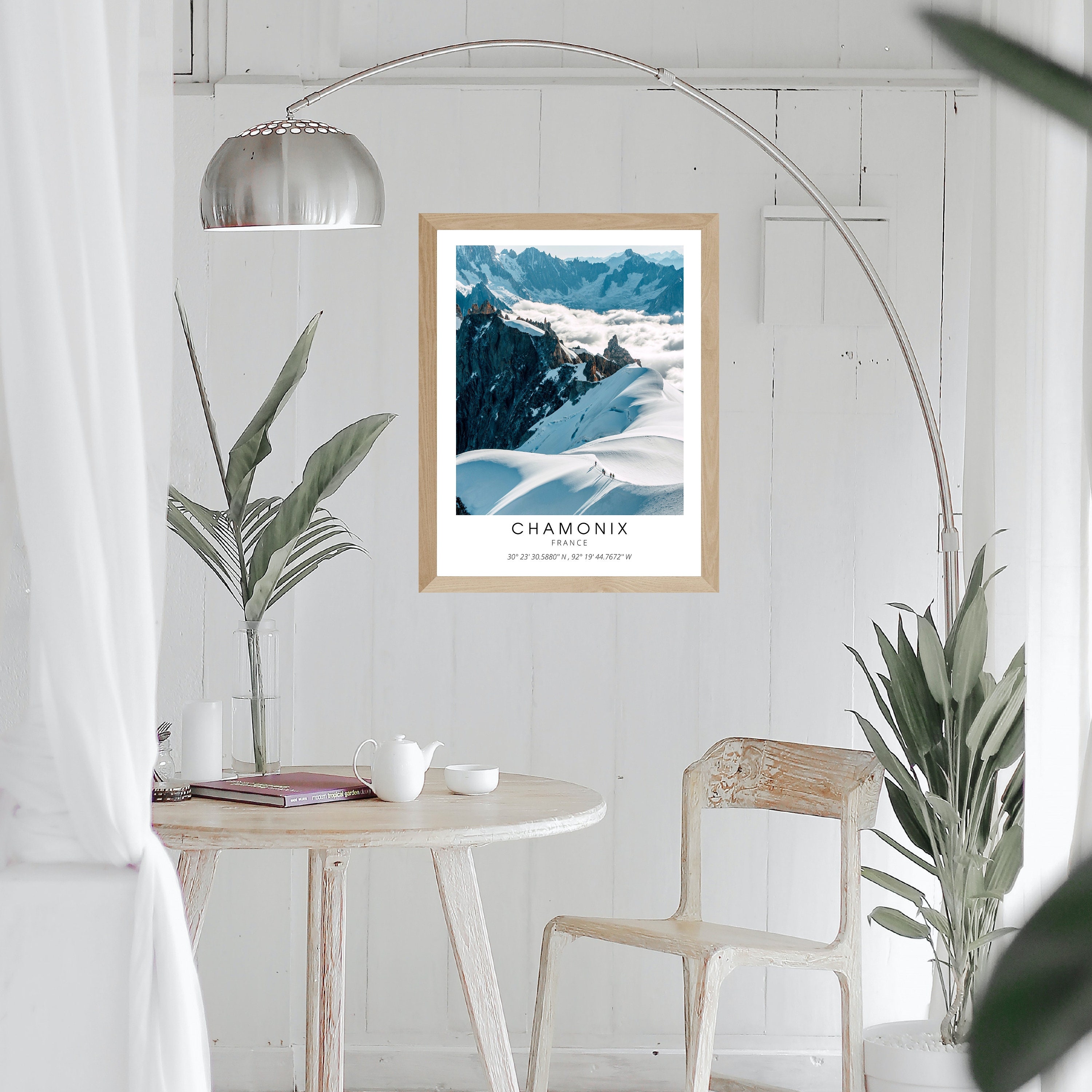 Chamonix France Digital Download Poster Chamonix Wall Art Mountains ...