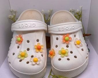 Crocs Charms Princess Rubber Shoe Gibbets Charms Girls Shoe Accessories ...