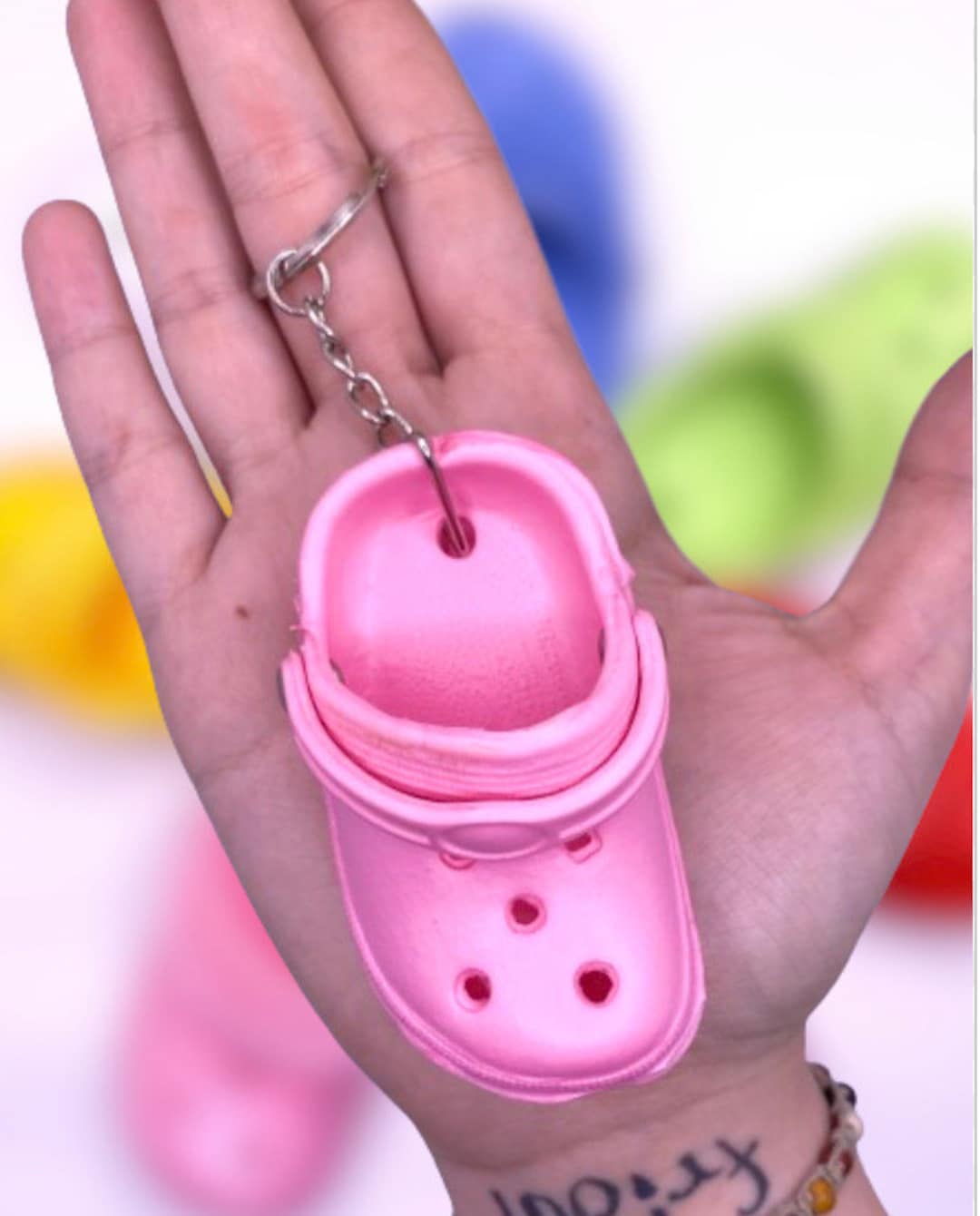 Mini Crocs Shoe Keychains / Rubber Clog Keychains / Rubber Clog ...