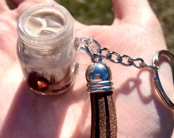 Mini Jar Keychain | Etsy