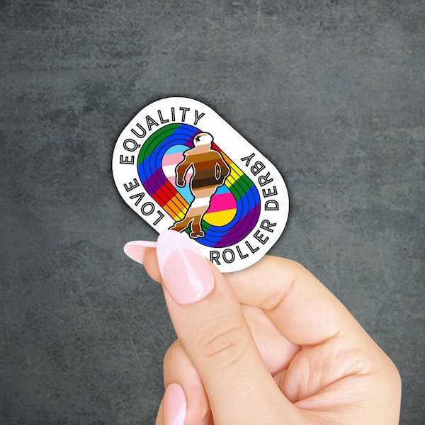 Roller Derby Sticker - Etsy