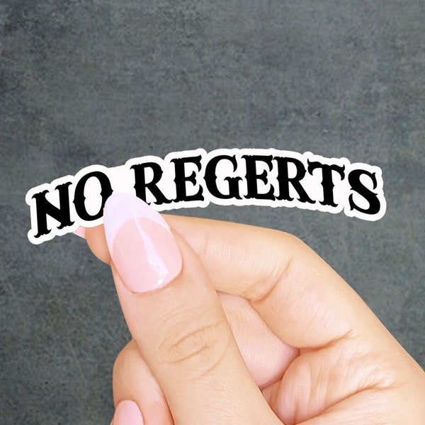 No Regrets - Etsy