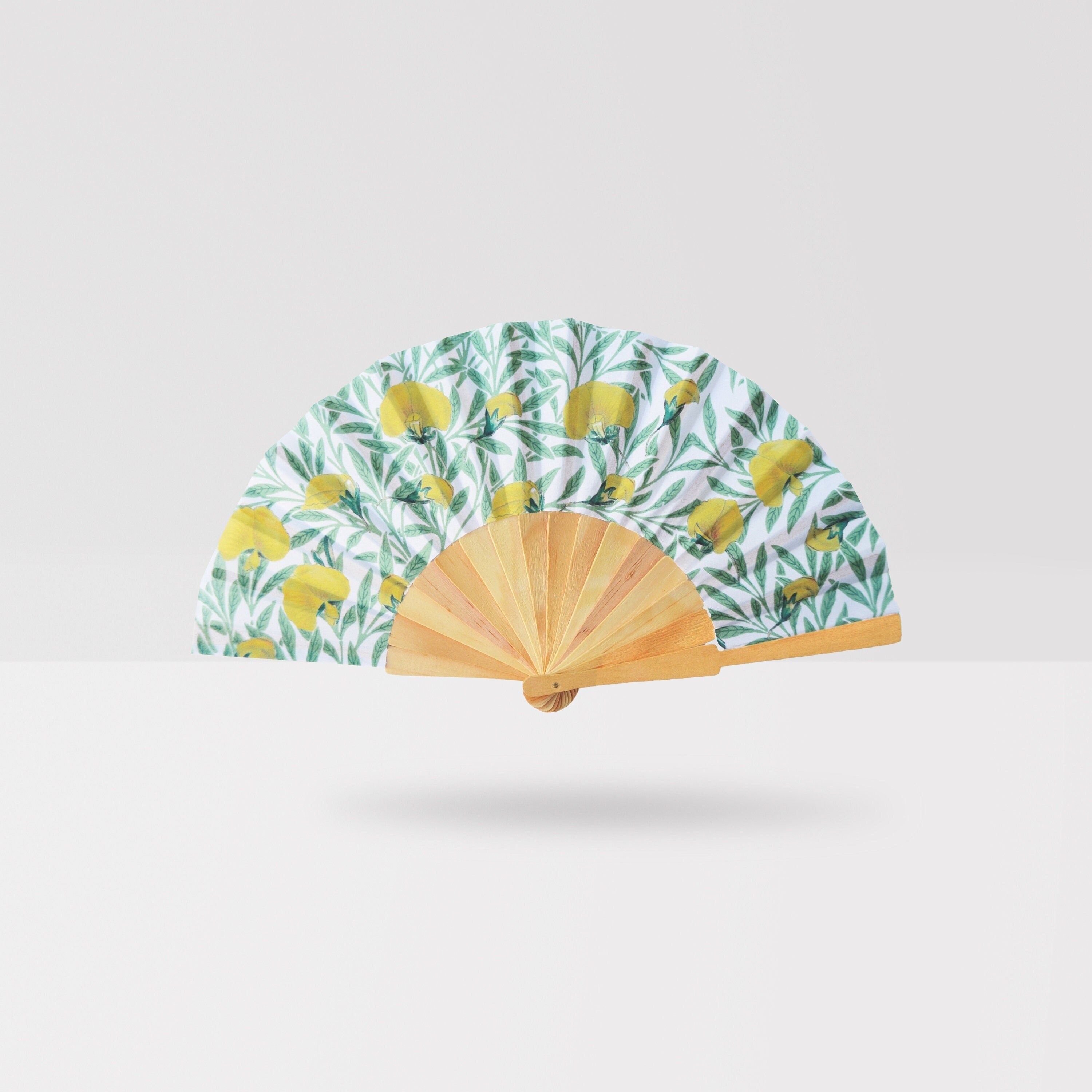 Summer HAND FAN Amalfi Coast Folding Fan Green Favors - Etsy