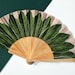 Tropical Wedding Hand Fans: Palm Leaf Boho Favors - Etsy