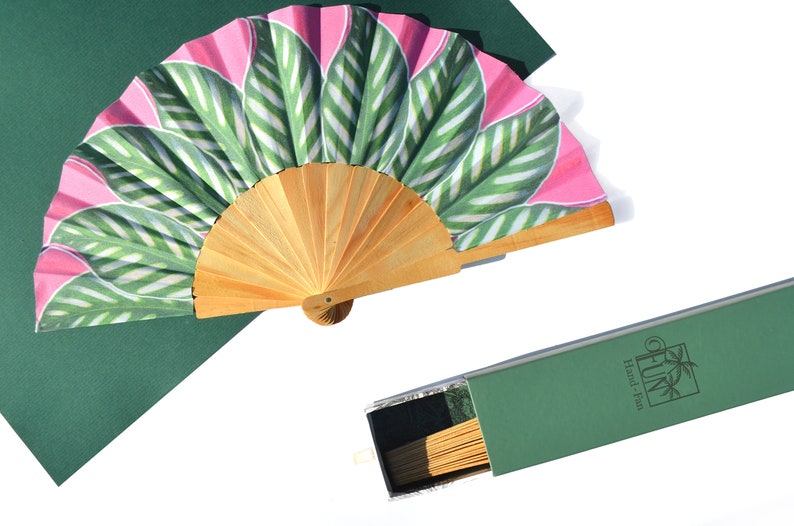 HAND FAN Tropical Folding Fan / Holiday Gifts / Festival Hand Fan ...