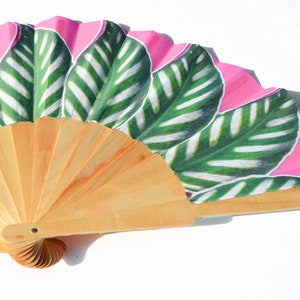 Tropical Hand Fan – Perfect Valentine's Gift for Her -stylish Summer ...