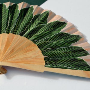 Tropical Wedding Hand Fans: Palm Leaf Boho Favors - Etsy