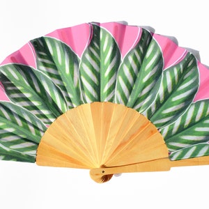 Tropical Hand Fan – Perfect Valentine's Gift for Her -stylish Summer ...
