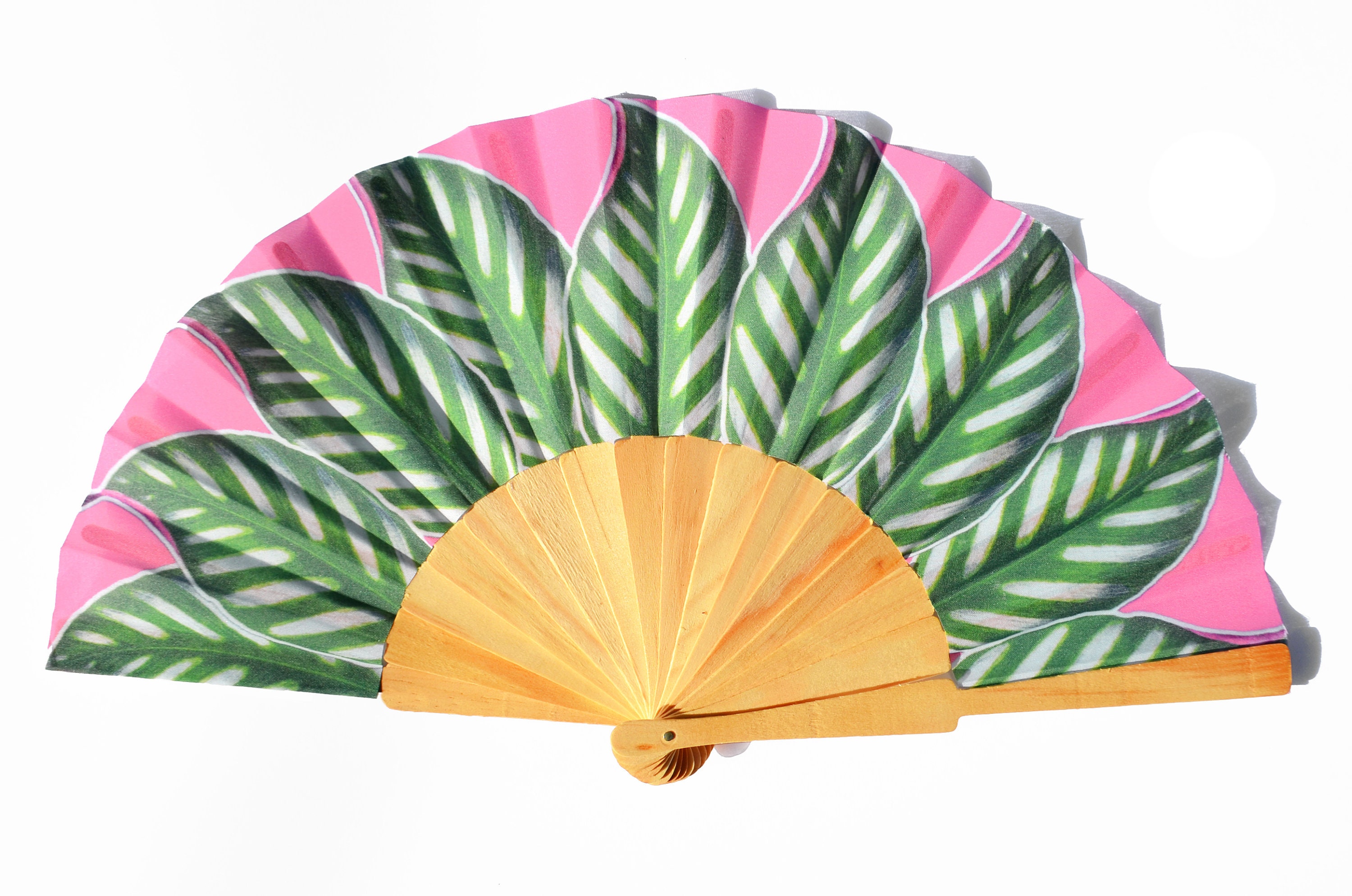 HAND FAN Tropical Folding Fan / Holiday Gifts / Festival Hand Fan ...