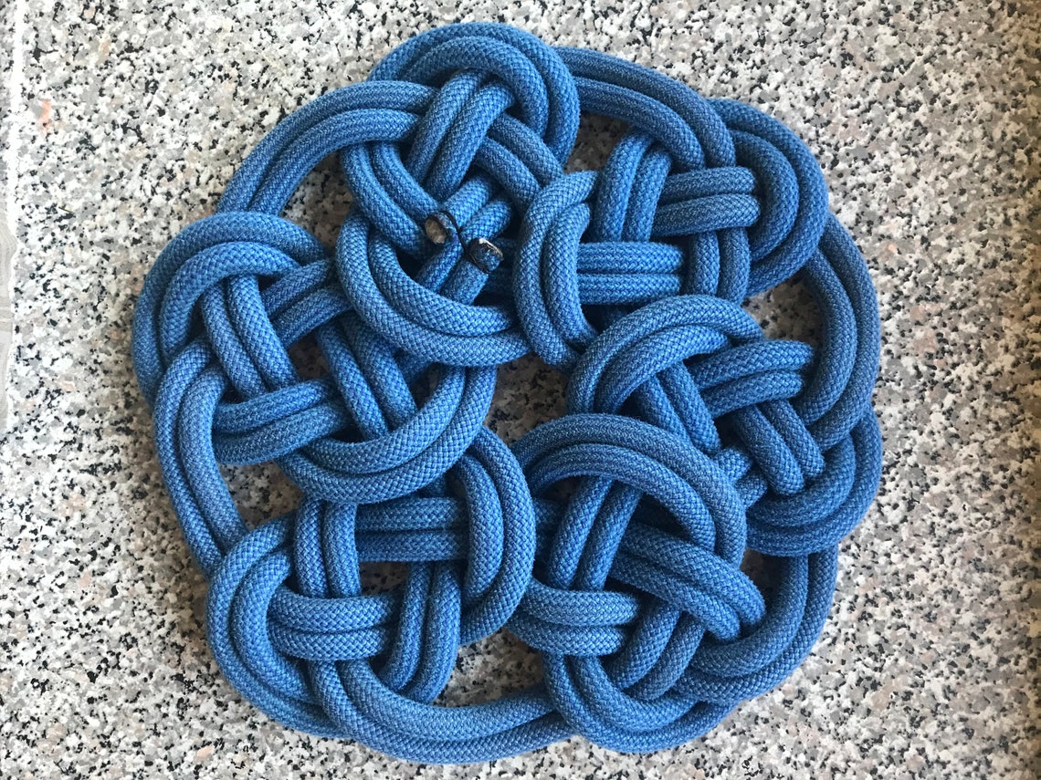 Carrick Bend Rope Mat **DISCOUNTED** - Etsy