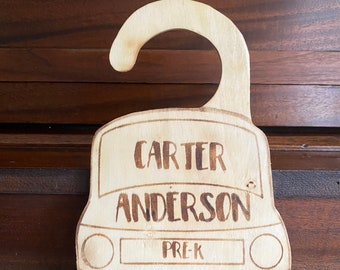 School Pickup Tag - Etsy