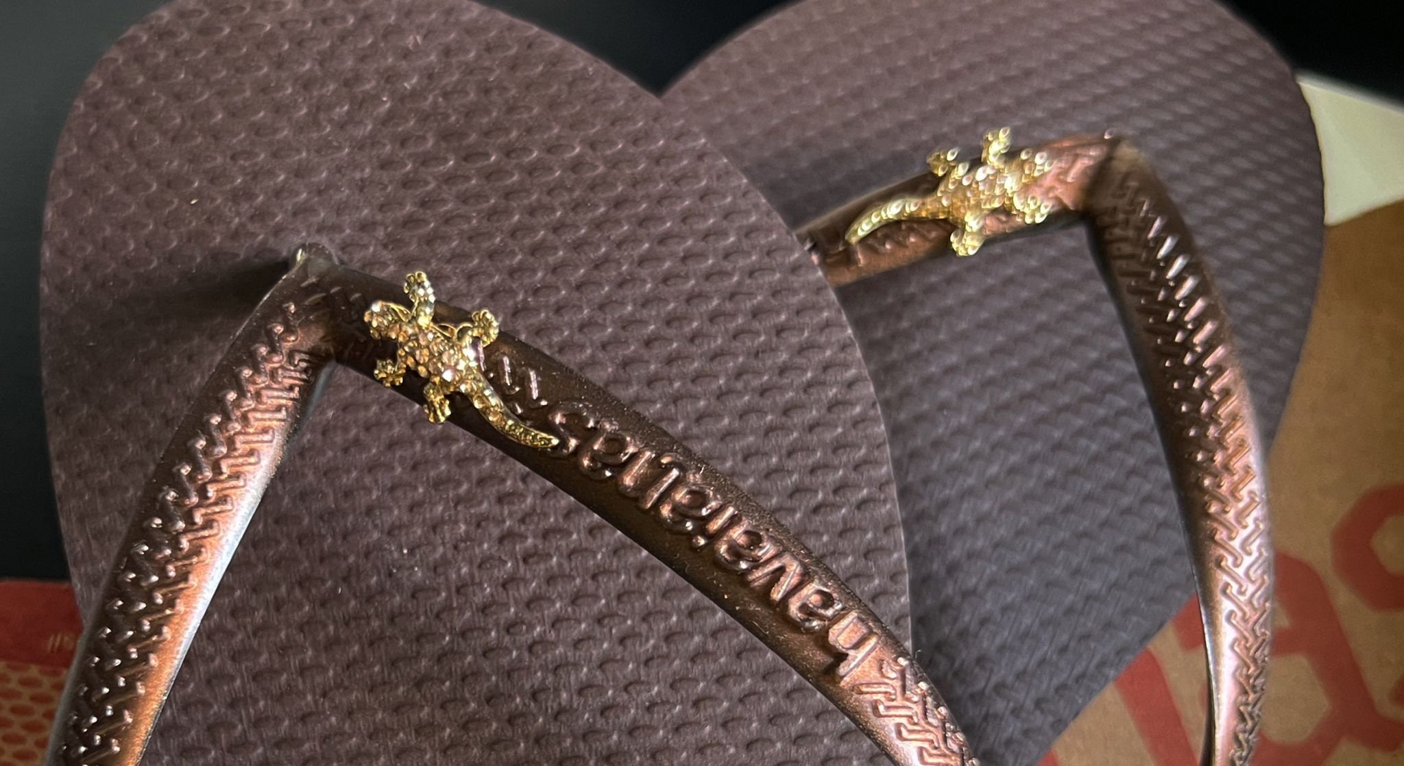 Personalized Crystal Charms for Havaianas SLIM - Etsy