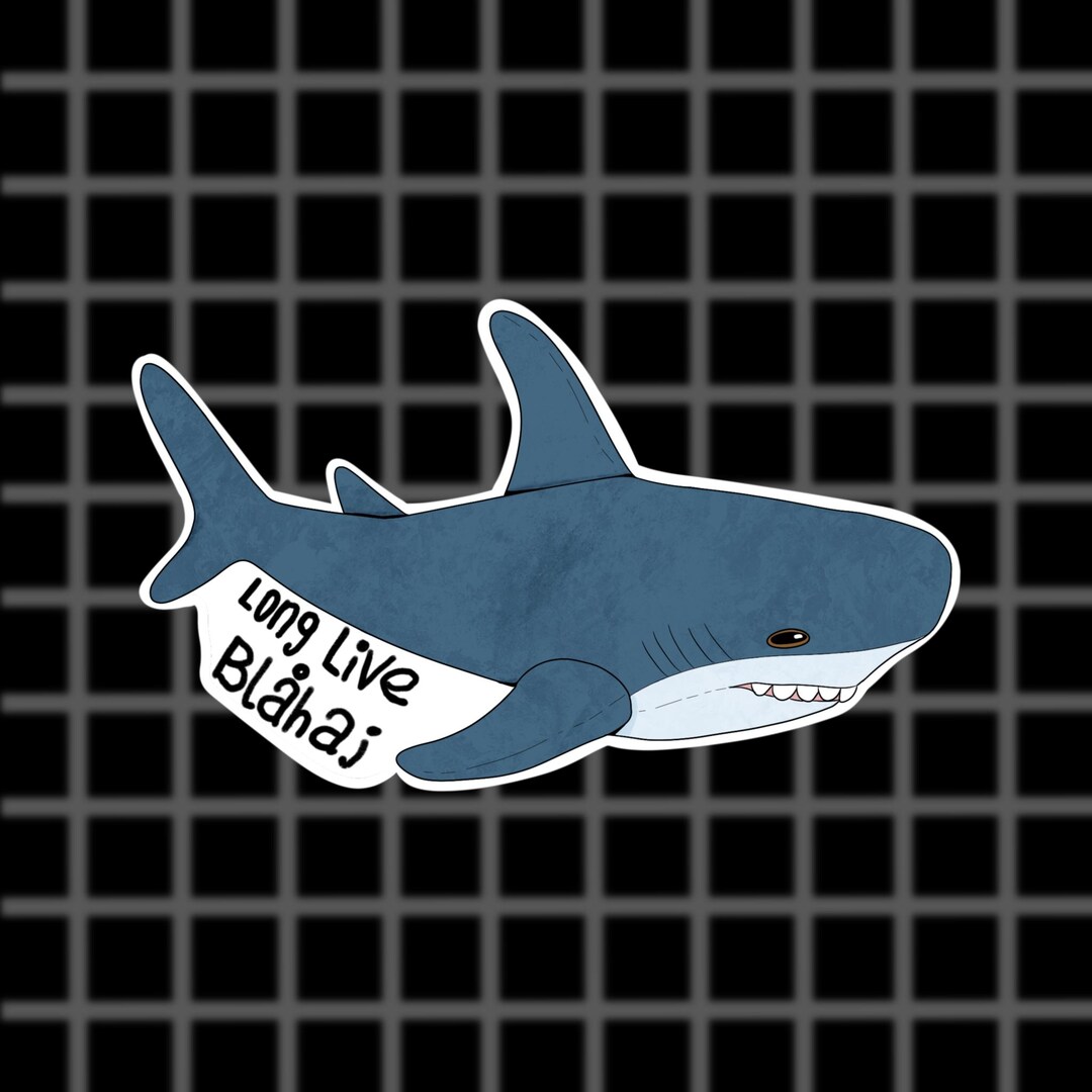 Long Live Blähaj Sticker - Etsy