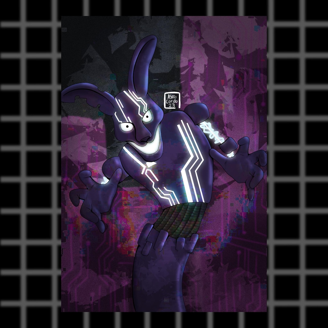 MXES Fnaf Security Breach Ruin Print A5 - Etsy Australia