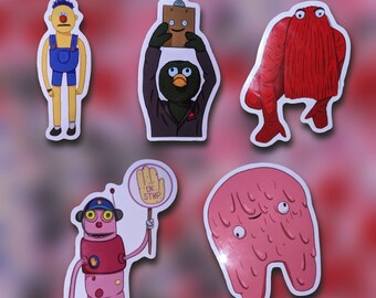 Don't Hug Me I'm Scared Decals 10 Pack DHMIS, Colorful Stickers, High ...