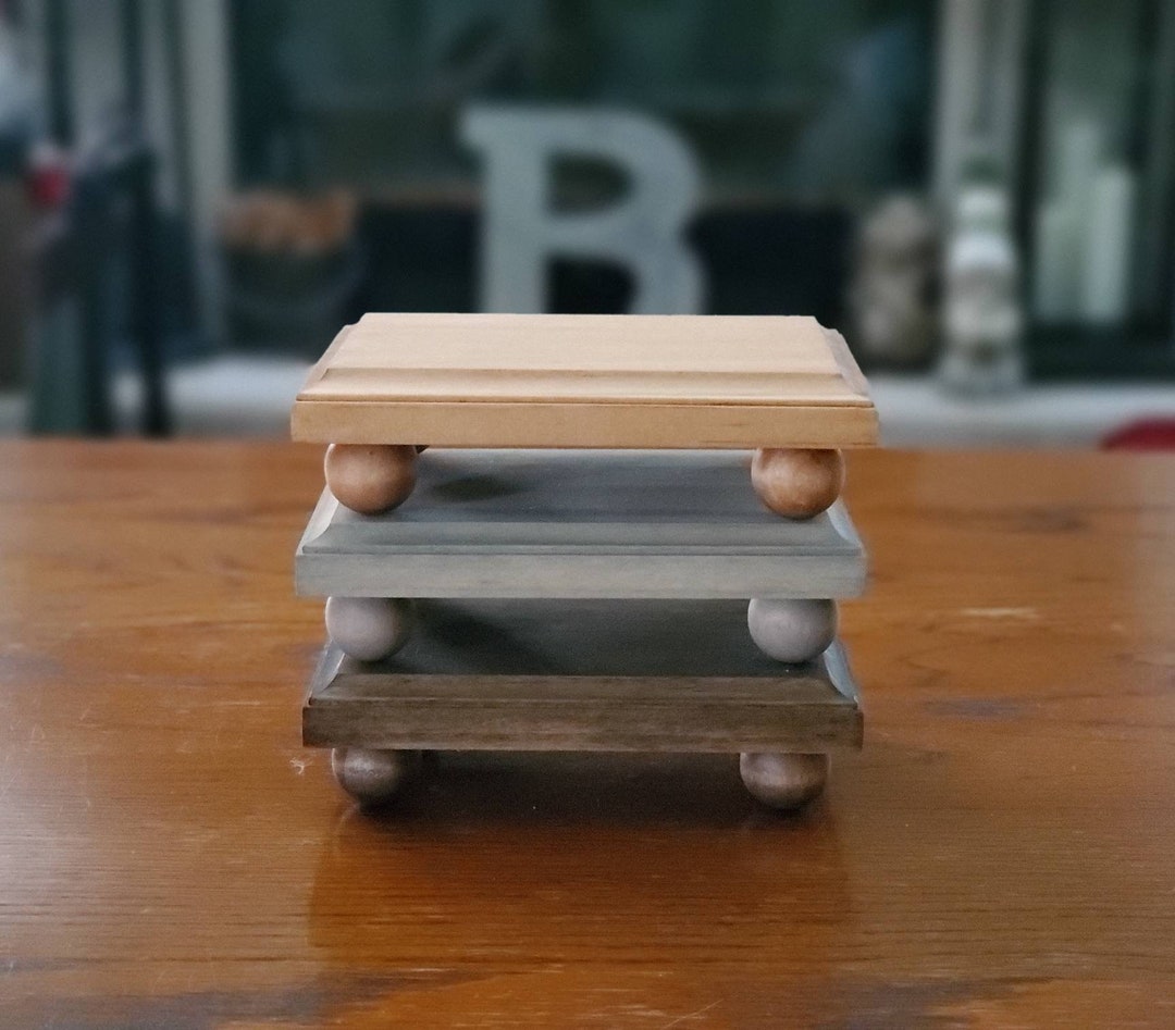 6 In. X 4 In. (small) Rustic Rectangle Riser_farmhouse Decor_for ...