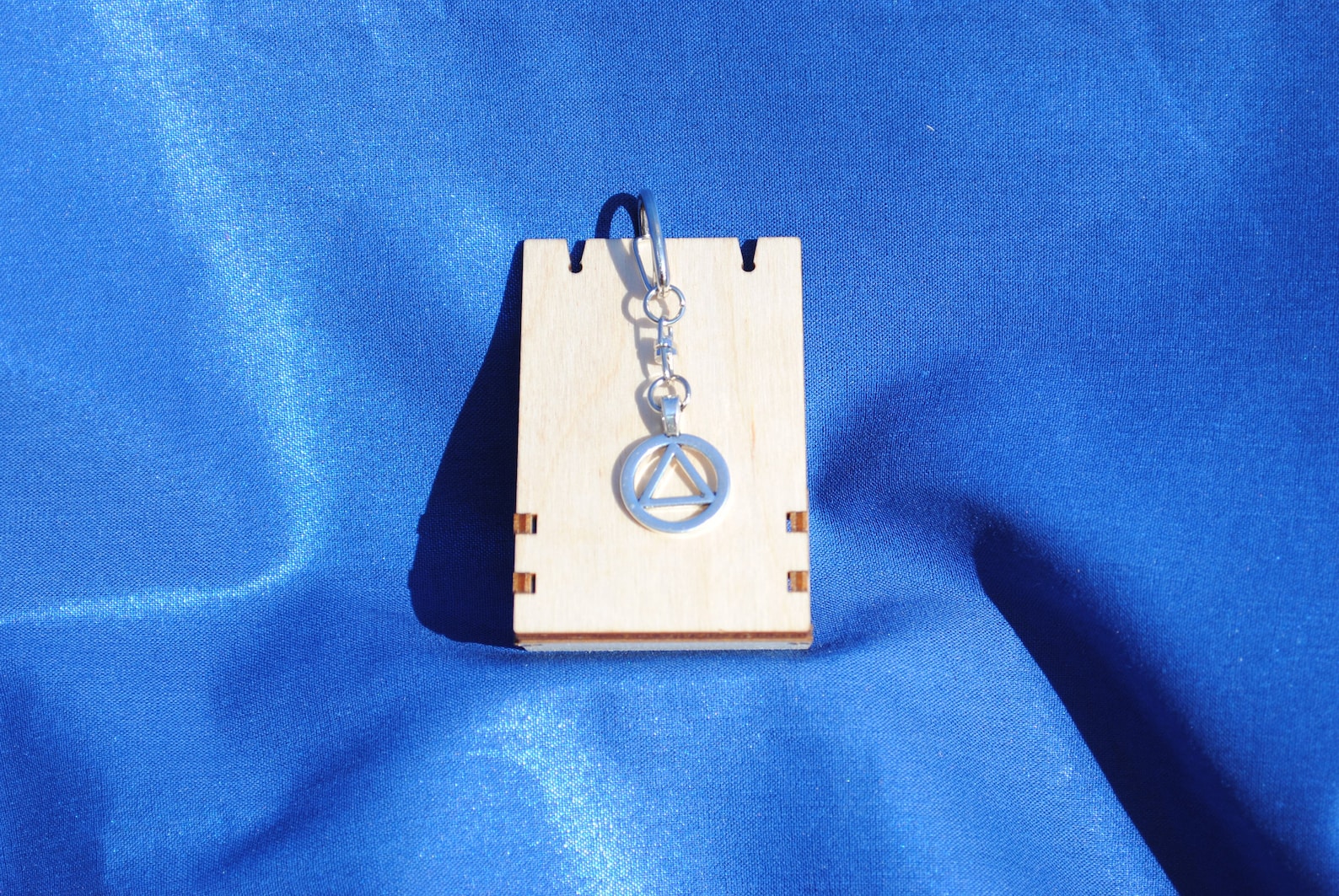 Alcoholics Anonymous: AA Symbol Key Chain metal - Etsy