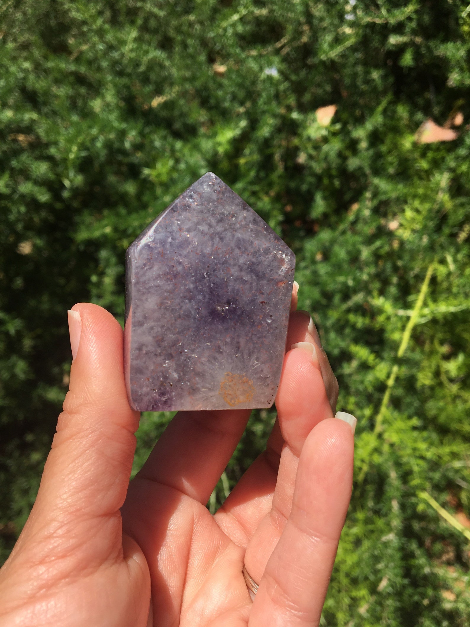 Amethyst Cluster Point, Small Amethyst Druzy Tower - Etsy