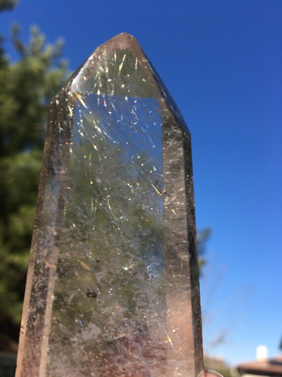 High Quality Rutilated Quartz Tower Brazilian Rutilated - Etsy