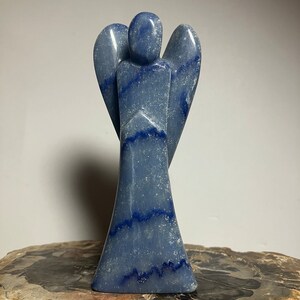 Blue Quartz Angel , Blue Aventurine Angel - Etsy