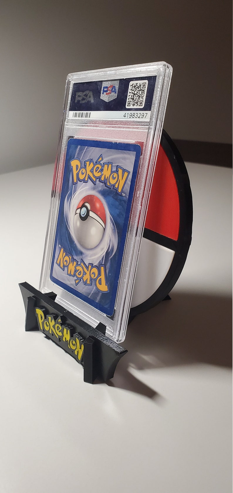 Pokeball Card Stand - Etsy
